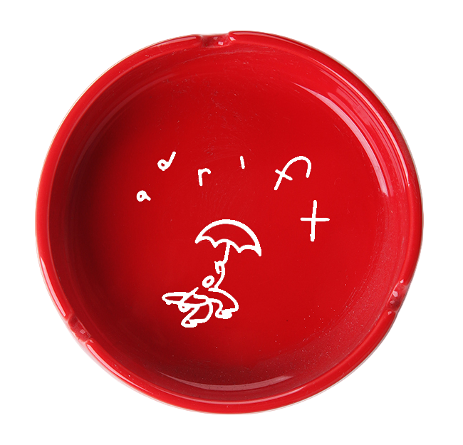 Rain Fall Ashtray Charmander Red – Adrift Shop